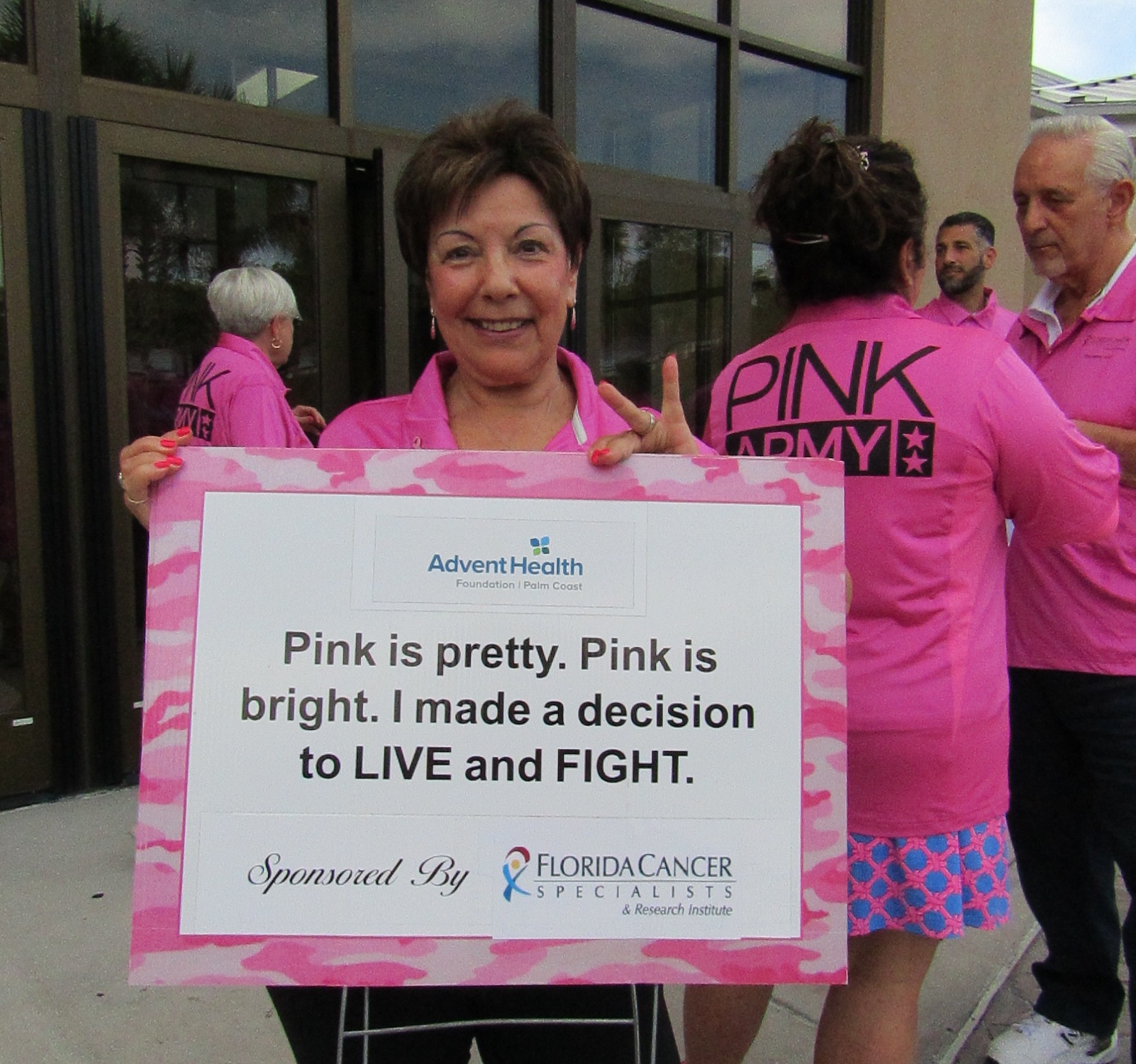 Pink Army Rallies for Month of Pink On Parade Events - Flagler News Weekly