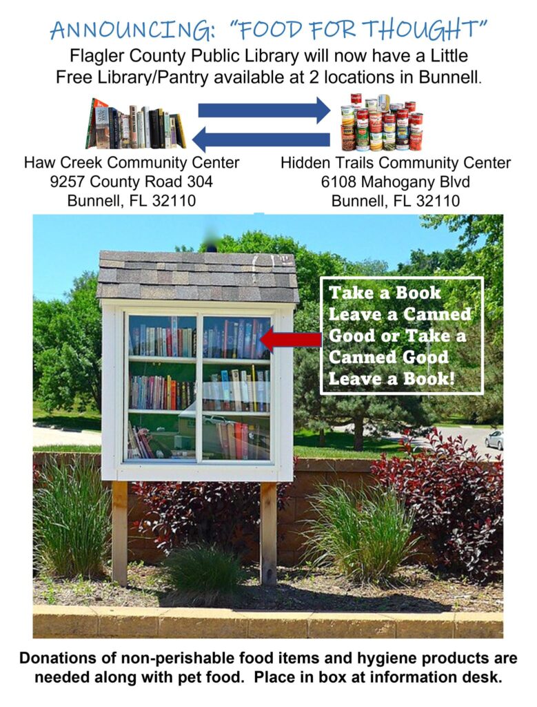 ‘Food for Thought’ – Little Free Library-Pantry – To Open February 20 ...