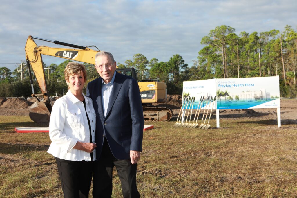 Construction begins on the Freytag Health Plaza at AdventHealth Palm ...