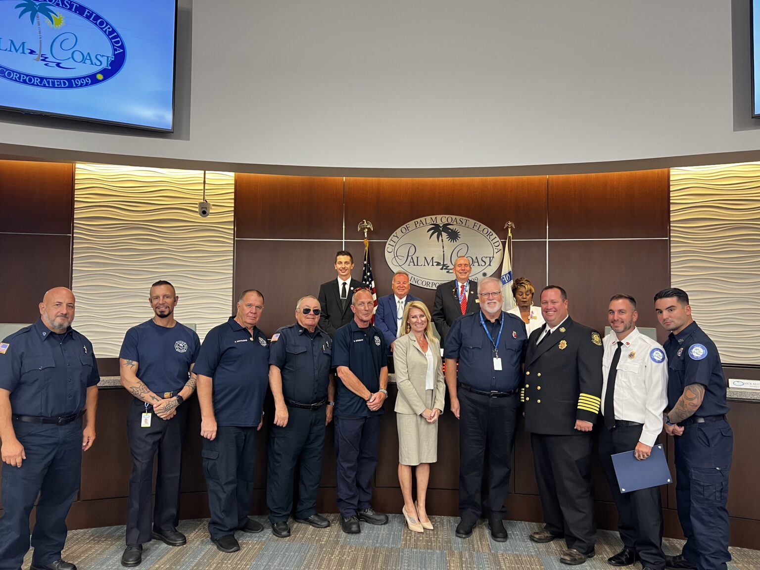 Palm Coast Fire Police Receive Proclamation for Fire Police Recognition ...