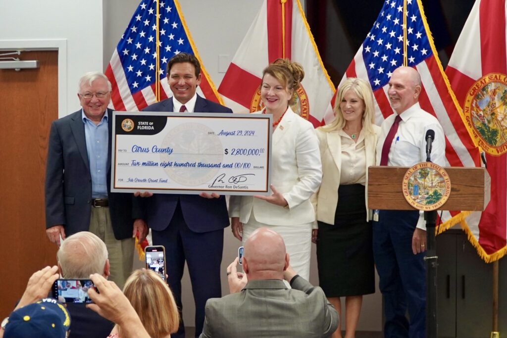 Governor DeSantis Awards the Nature Coast the Florida Job Growth Grant ...