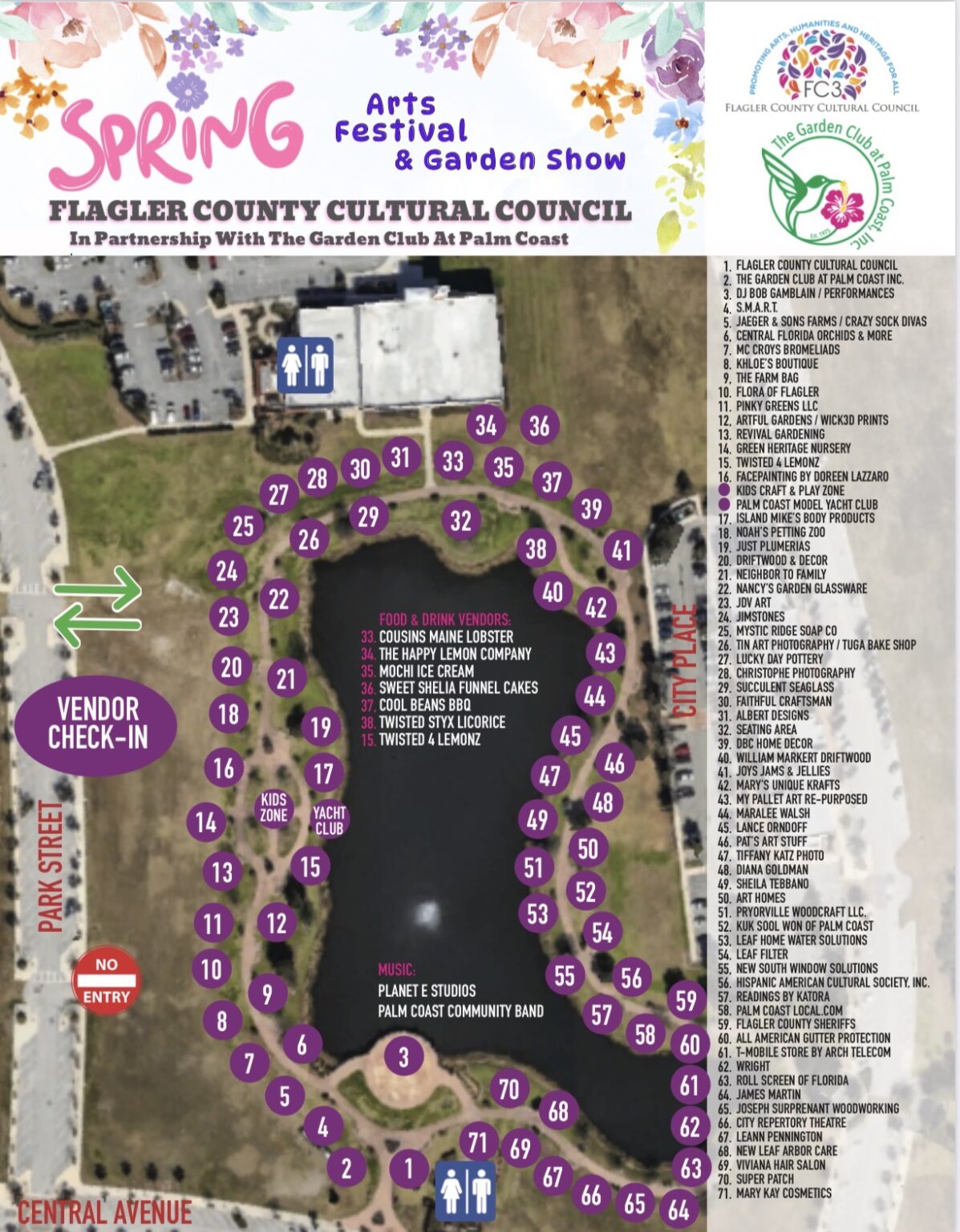 Stage Set for FC3 Spring Arts Festival and Garden Show in Palm Coast ...