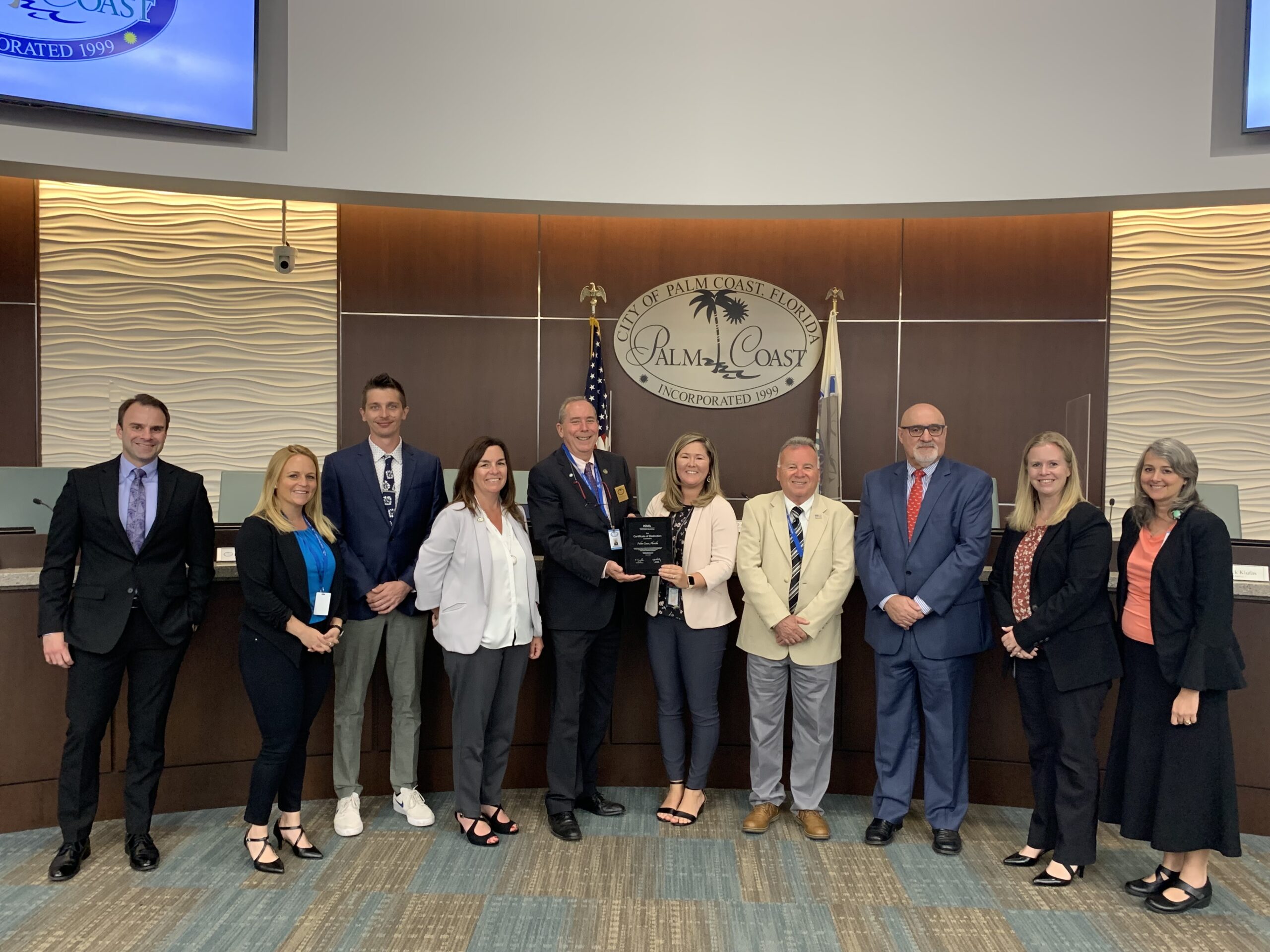 Palm Coast Recognized for Distinctive ICMA Performance Measurements ...